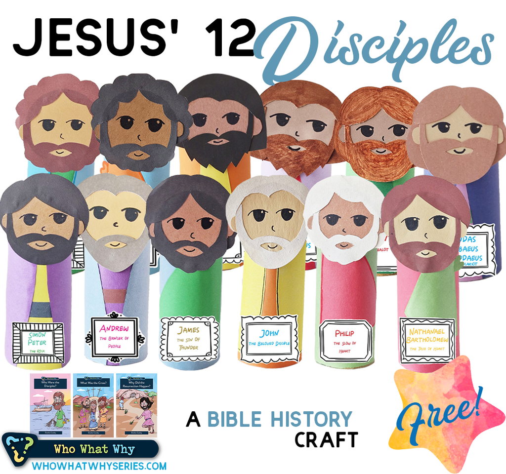 The Twelve Disciples | TP Roll Craft – Thinking Kids Press