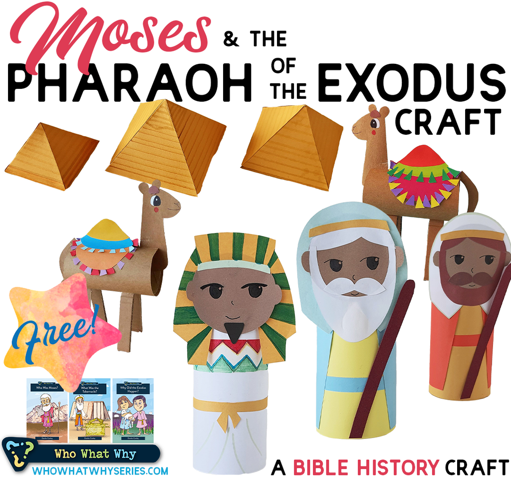 Moses and the Pharaoh of the Exodus Craft – Thinking Kids Press