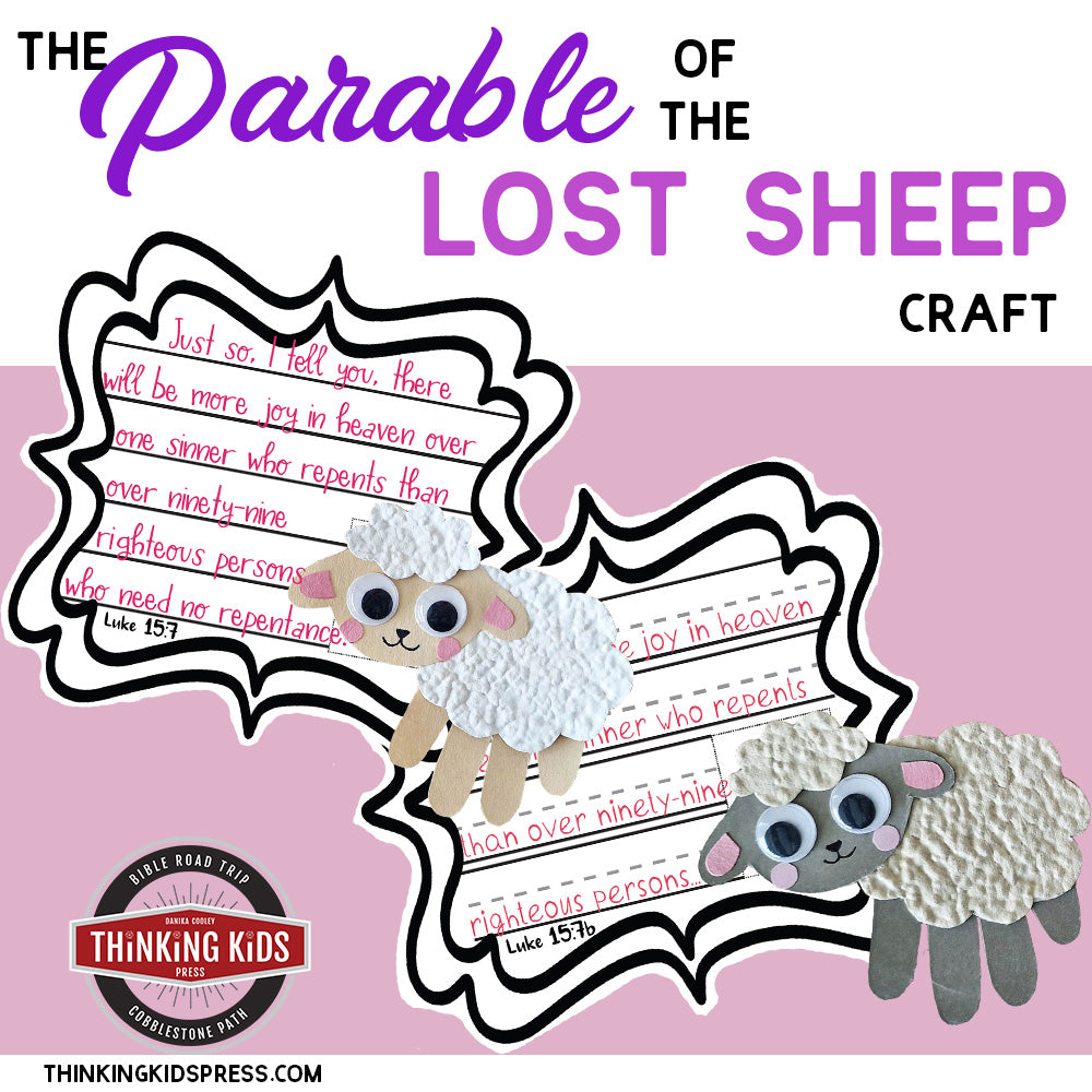Parable of the Lost Sheep Craft – Thinking Kids Press