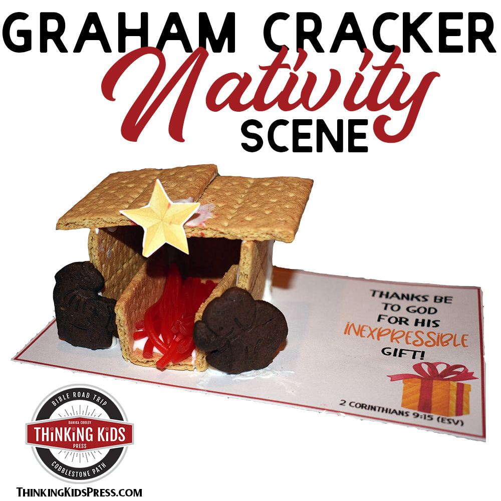 Easy Graham Cracker Nativity Scene – Thinking Kids Press