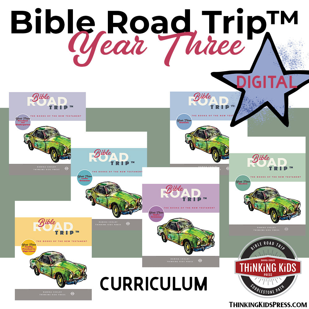 Bible Road Trip™ Year Three Curriculum – Thinking Kids Press