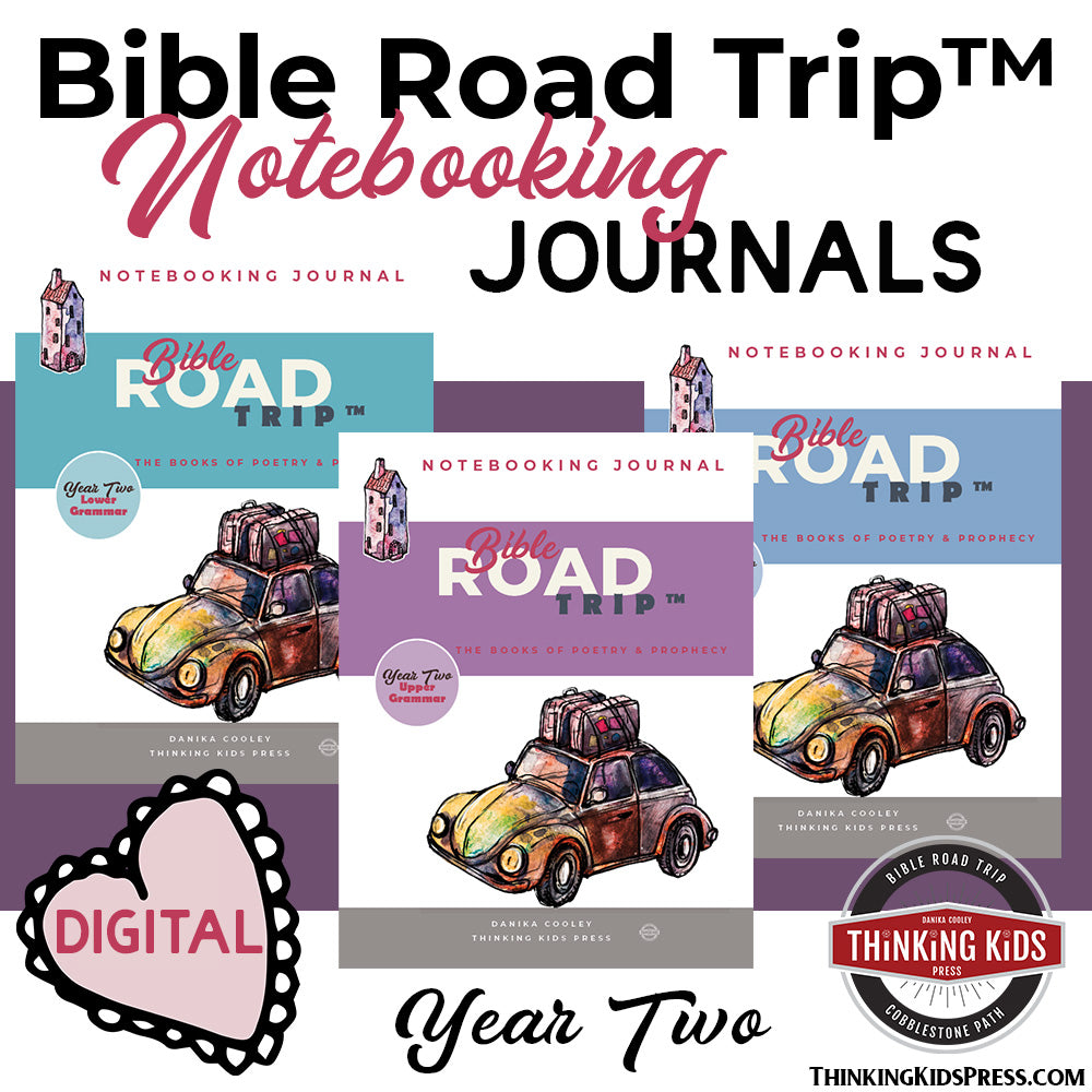 Bible Road Trip™ Year Two Notebooking Journals – Thinking Kids Press