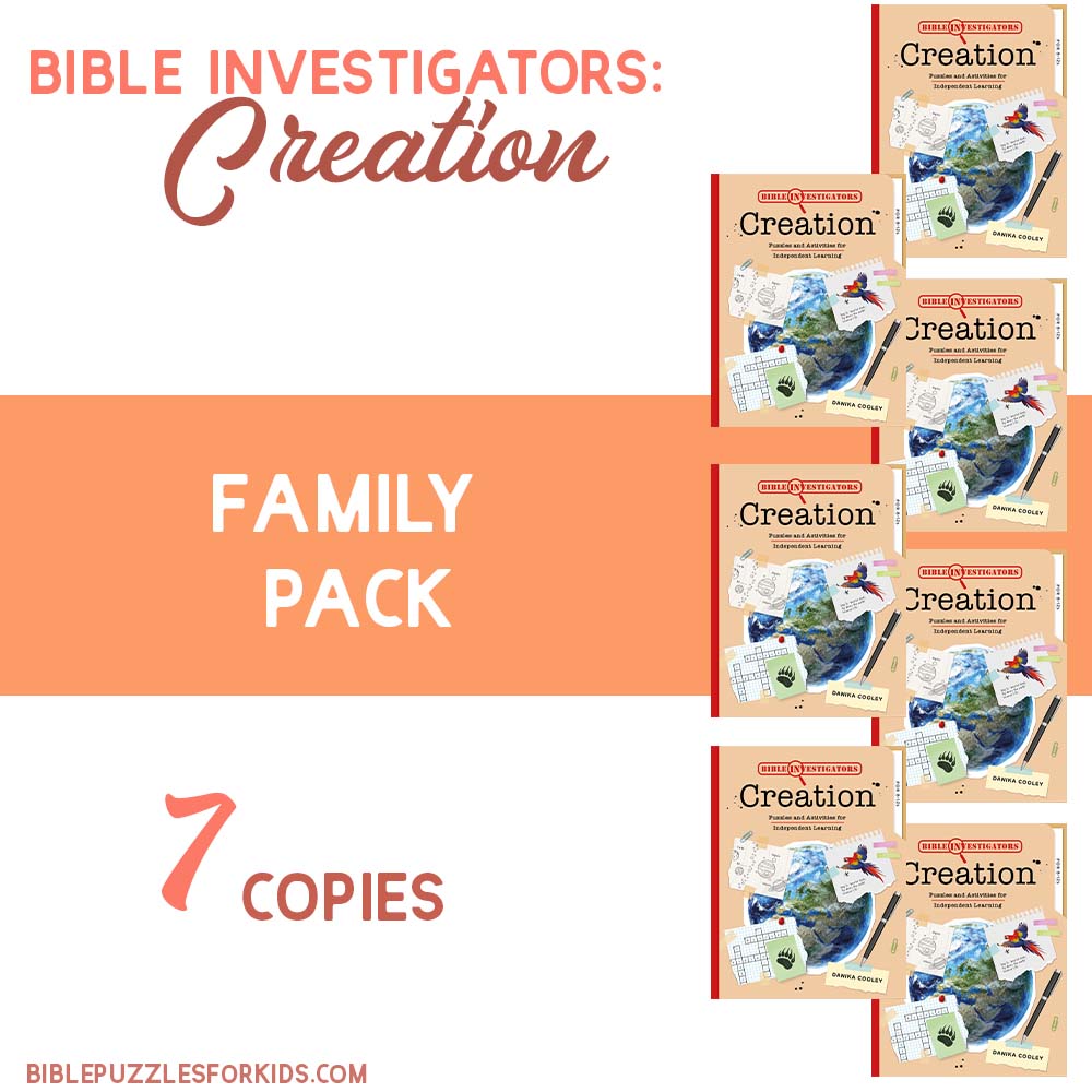 Bible Investigators: Creation | Family Pack – Thinking Kids Press