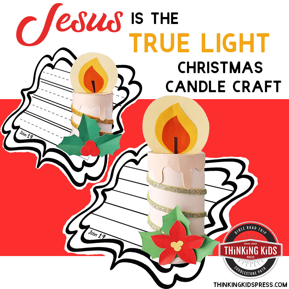 Jesus is the True Light | John 1:9 Copywork Craft for Kids – Thinking ...
