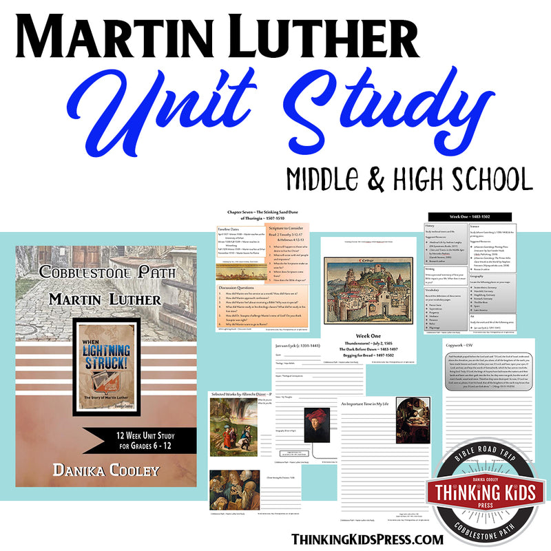 Martin Luther Unit Study – Thinking Kids Press