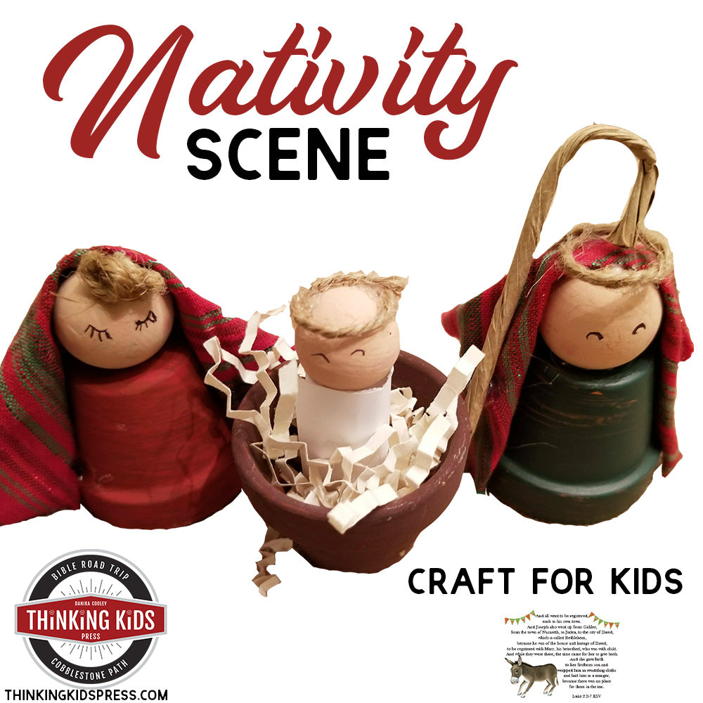 Nativity Scene Craft for Kids – Thinking Kids Press