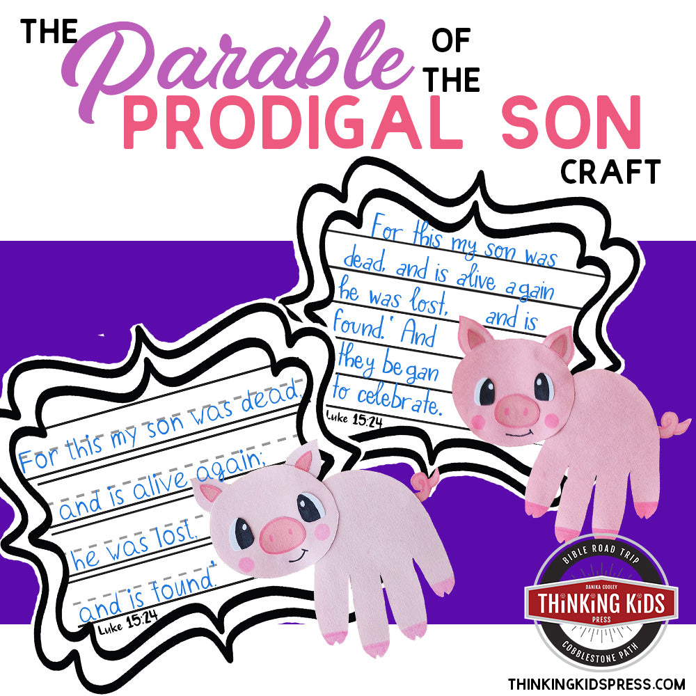 Prodigal Son Craft Prodigal Son Printable Activity Pack – Stored Up