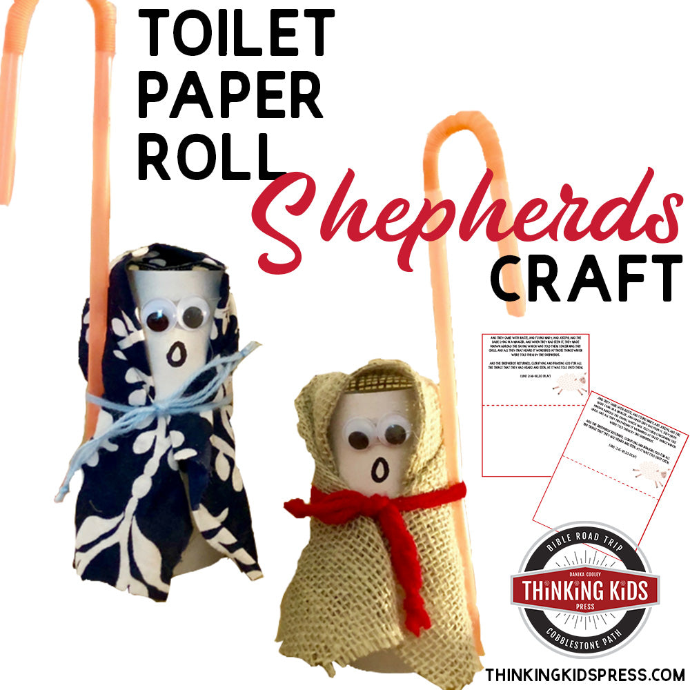 Toilet Paper Roll Shepherds Craft – Thinking Kids Press