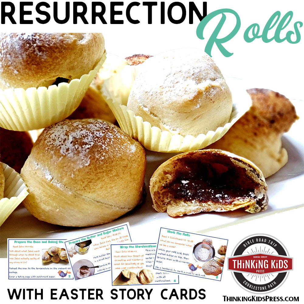 Resurrection Rolls Recipe and Story Cards – Thinking Kids Press