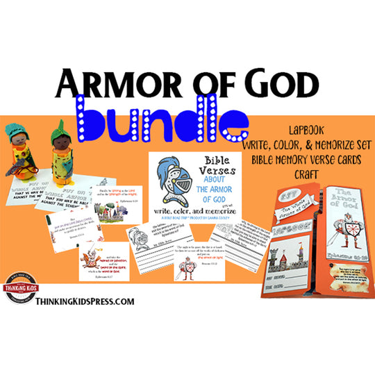 The Full Armor of God Family Bible Study Bundle – Thinking Kids Press