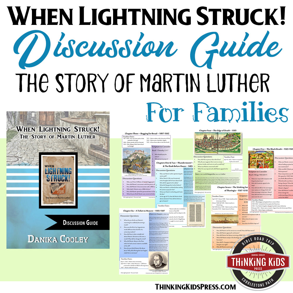 When Lightning Struck!: The Story of Martin Luther Discussion Guide ...