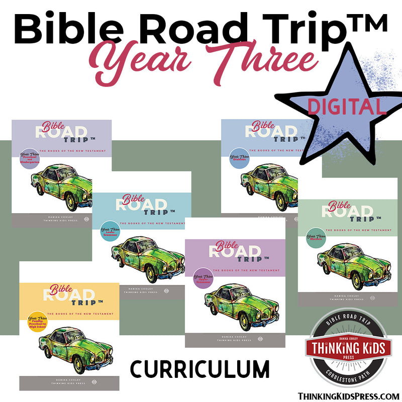 Bible Road Trip™ Year Three Curriculum – Thinking Kids Press
